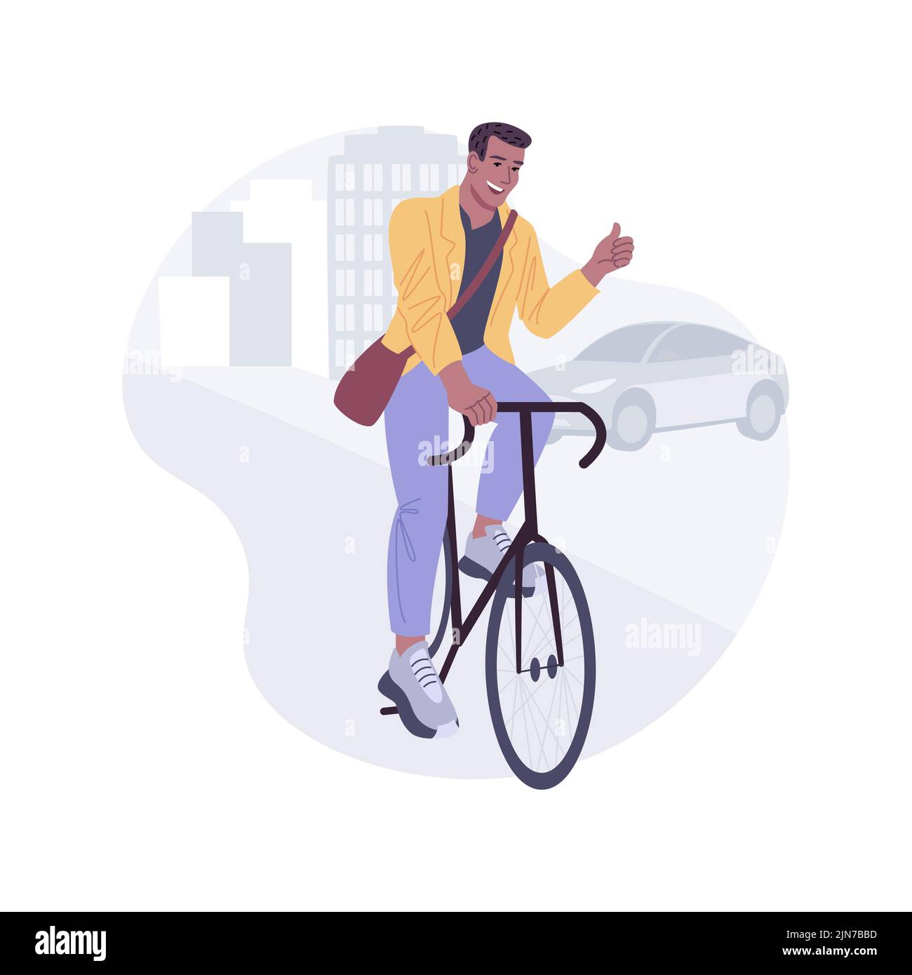 Reduce CO2 isolated cartoon vector illustrations Stock Vector Image ...