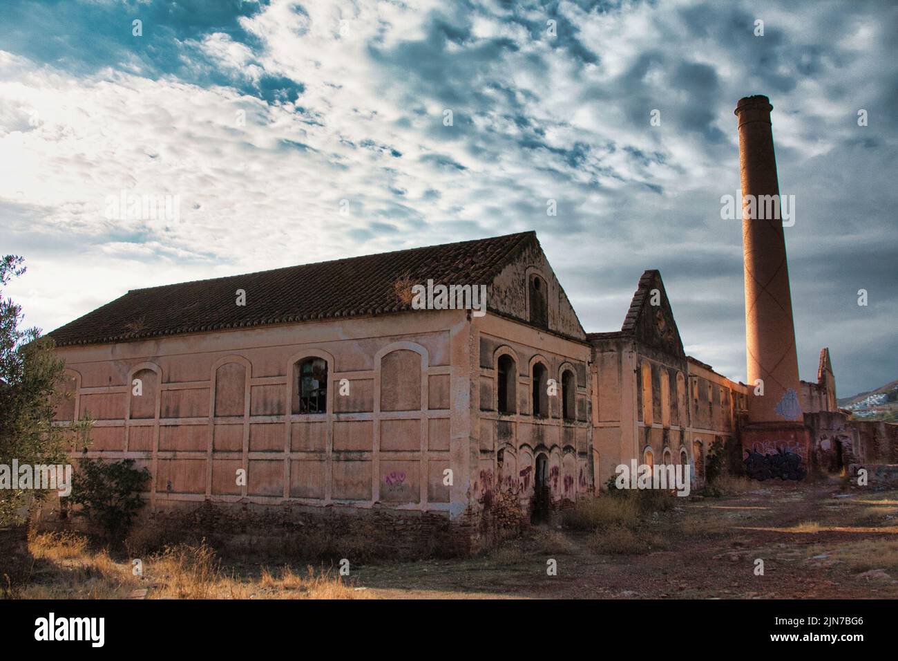 The ruins of the San Joaquín Sugar Mill, an abandoned sugar factory ...