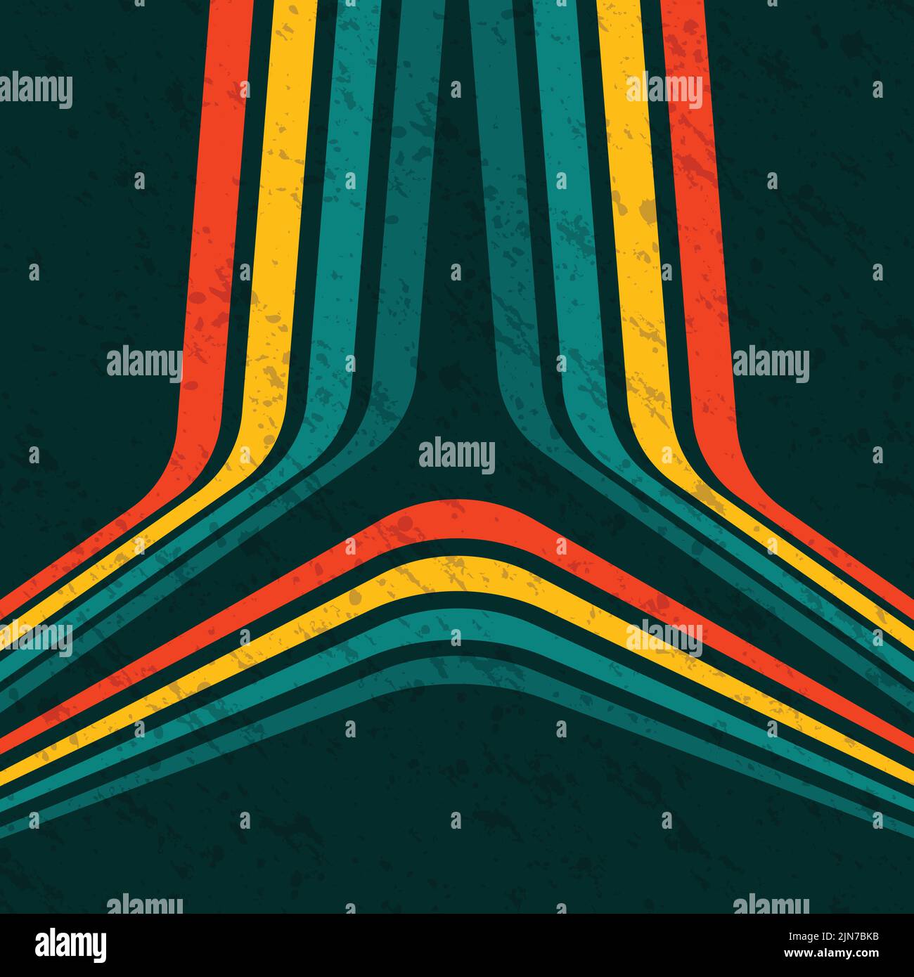 Retro lines trio pattern Stock Vector Image & Art - Alamy