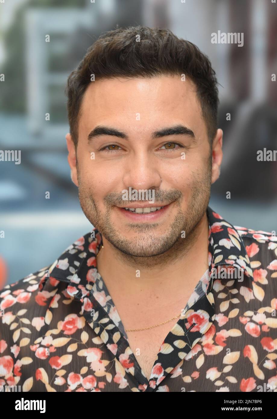 Cologne, Germany. 08th Aug, 2022. Actor Lars Steinhöfel poses at the ...