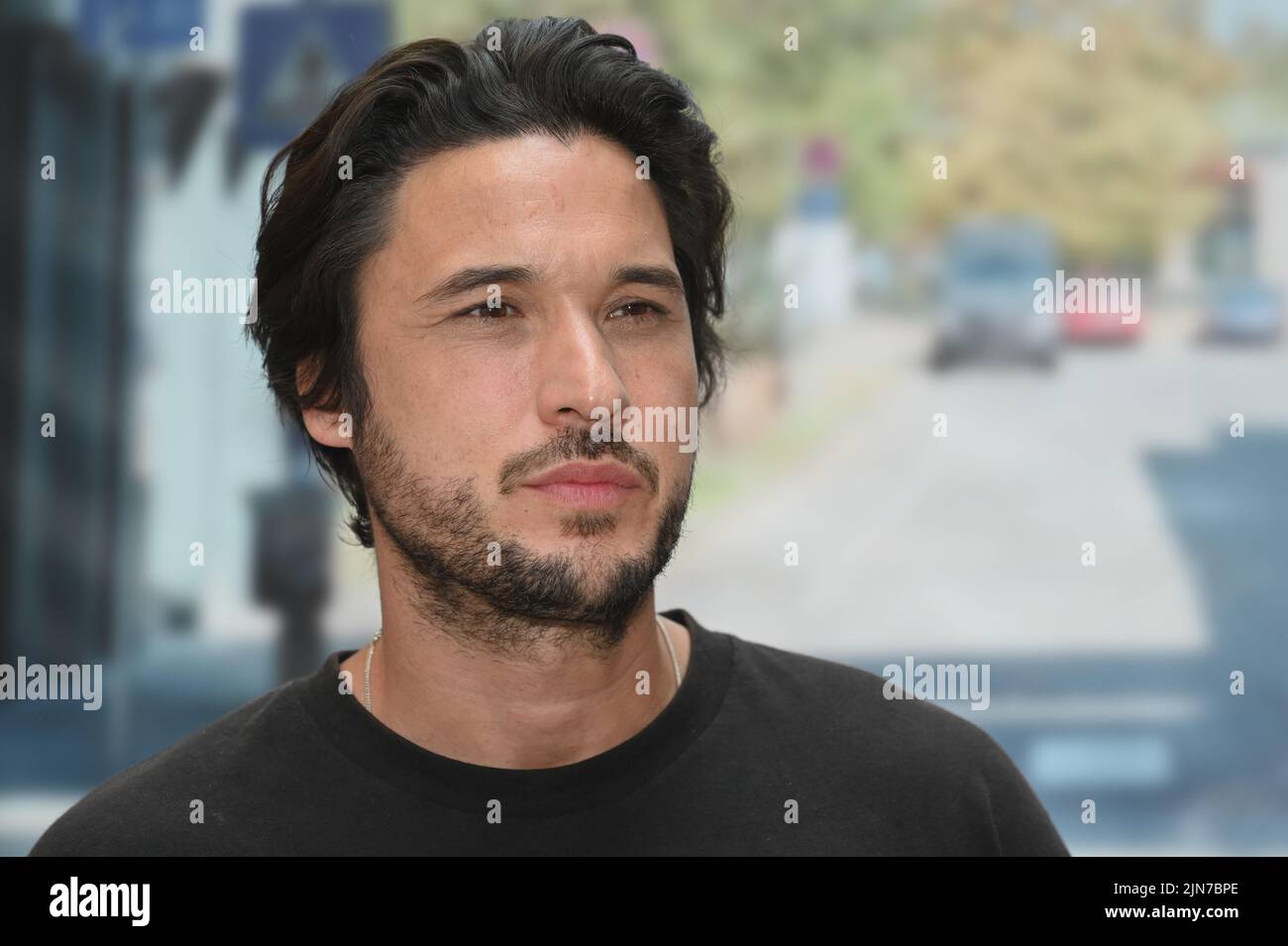 Cologne, Germany. 08th Aug, 2022. Actor Alexander Milo poses at the big ...