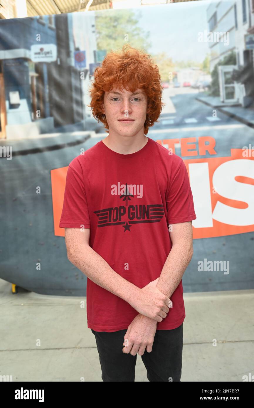 Cologne, Germany. 08th Aug, 2022. Actor Paul Eilert poses at the big ...