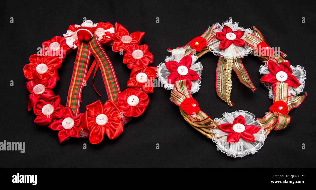 christmas decoration objects Stock Photo - Alamy