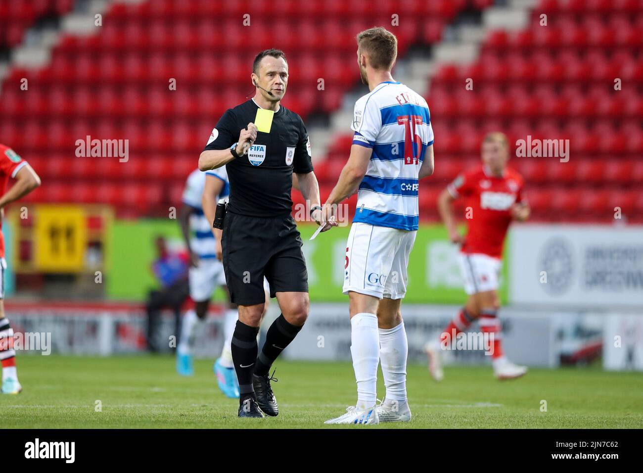Rangers get yellow card hi-res stock photography and images - Alamy