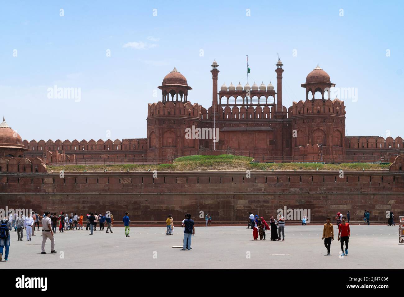 The Red Fort in Old Delhi, India Stock Photo - Alamy