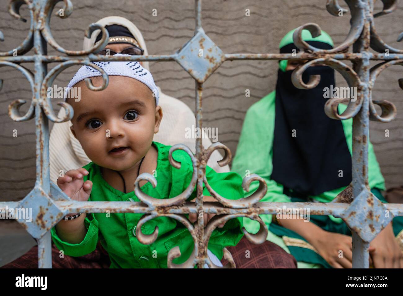Ahmedabad, Gujarat, India. 9th Aug, 2022. Shia Muslims mourned the ...