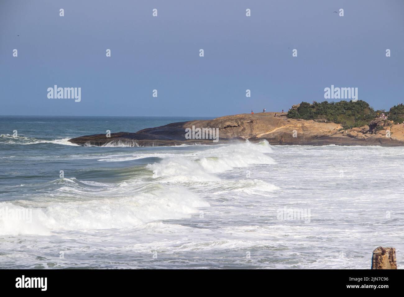 wave on devil beach in rio de janeiro Stock Photo - Alamy