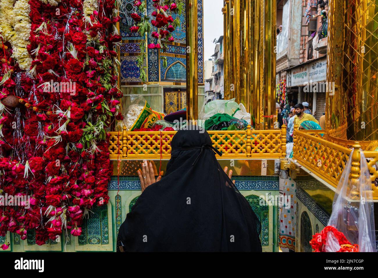 Ahmedabad, Gujarat, India. 9th Aug, 2022. Shia Muslims mourned the ...