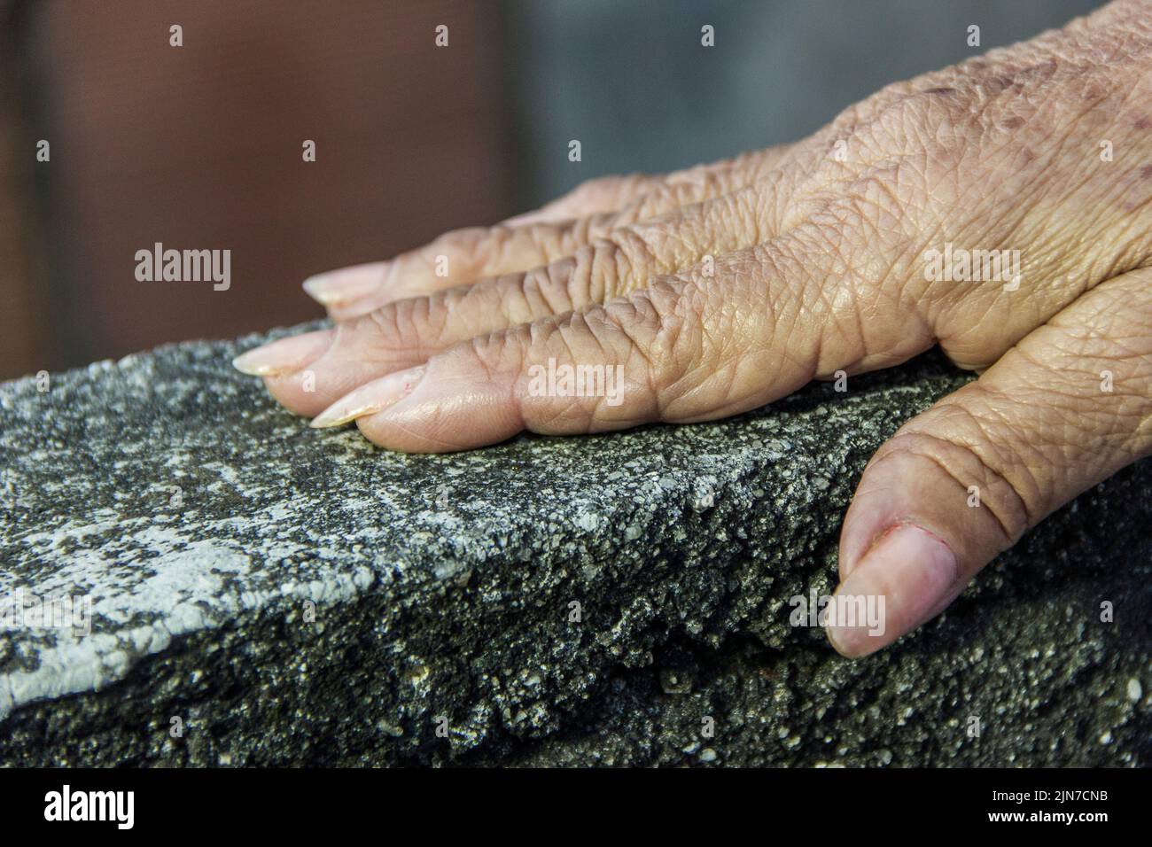 details of the hand of an ancient person Stock Photo - Alamy