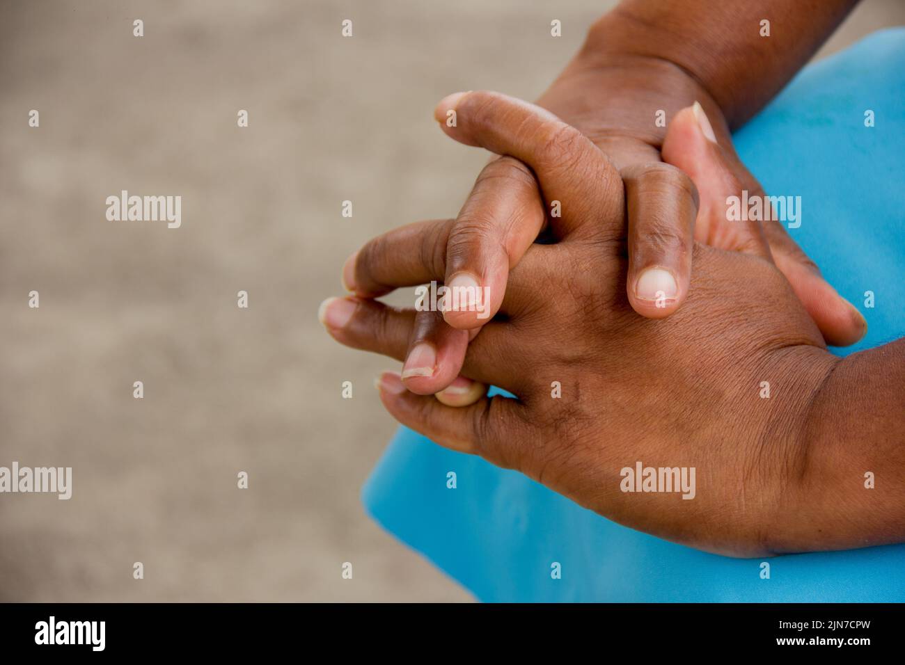 details of the hand of an ancient person Stock Photo - Alamy