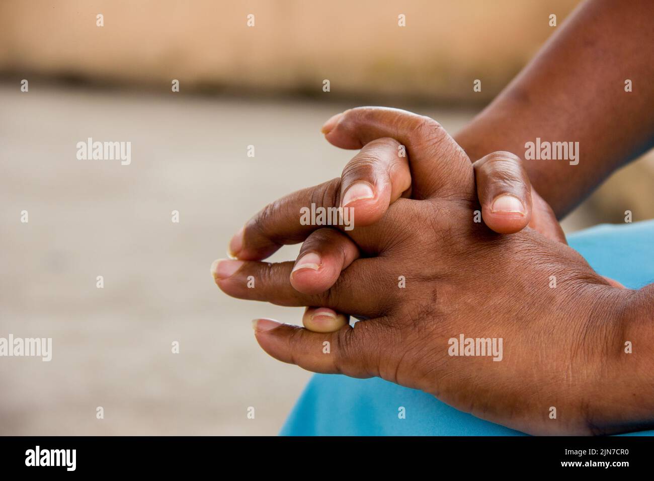 details of the hand of an ancient person Stock Photo - Alamy