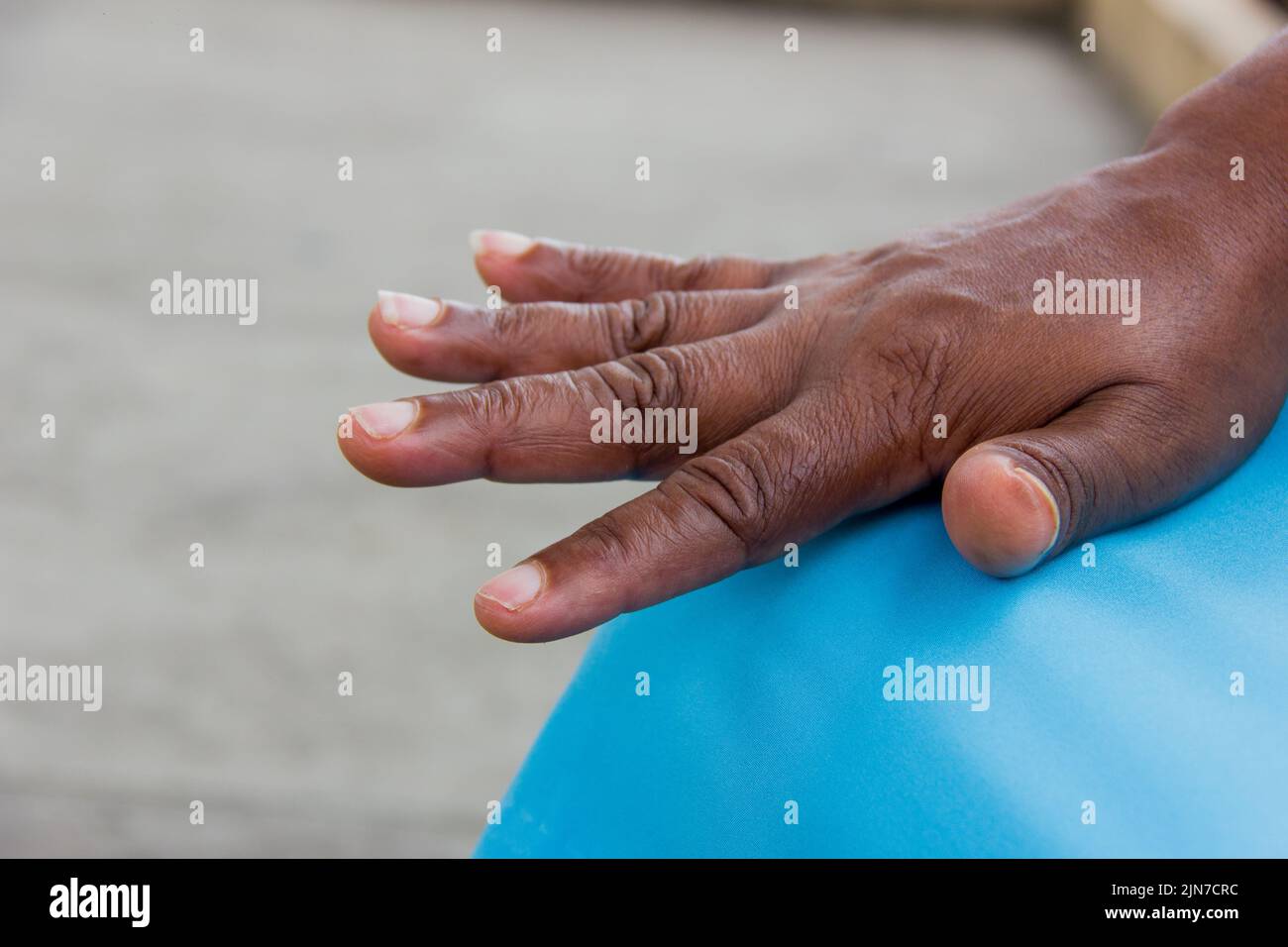 details of the hand of an ancient person Stock Photo - Alamy