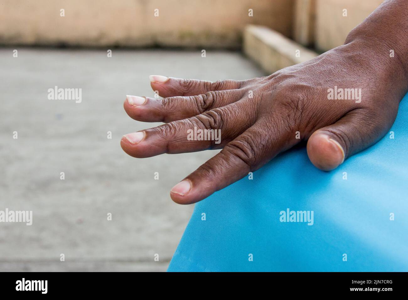 details of the hand of an ancient person Stock Photo - Alamy