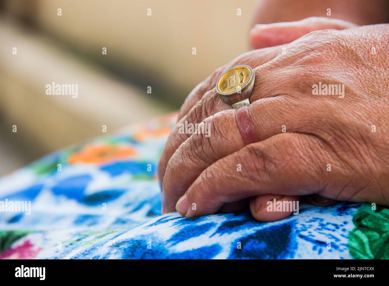 details of the hand of an ancient person Stock Photo - Alamy