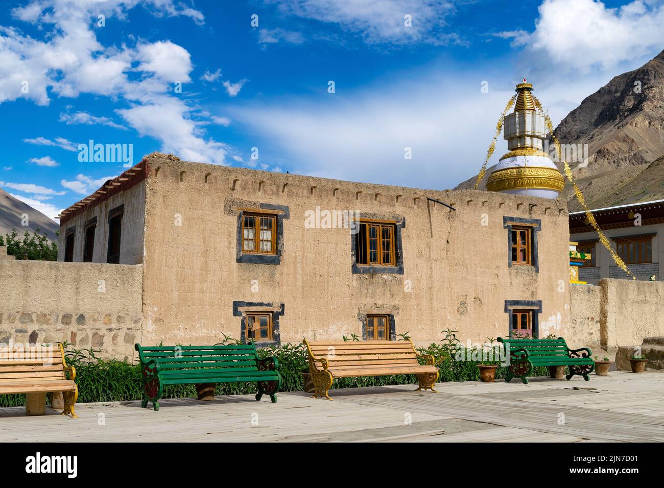 The Tabo Monastery in Spiti valley, India Stock Photo - Alamy