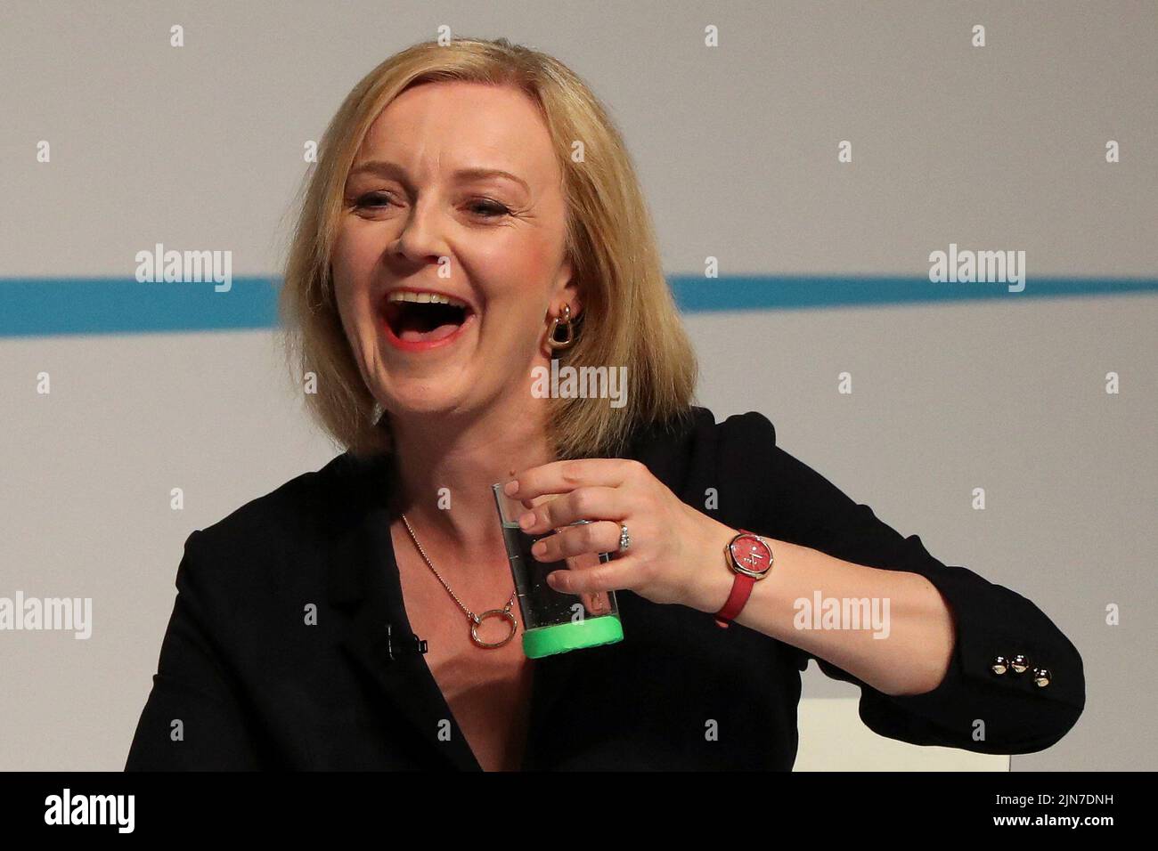 Liz truss hustings hi-res stock photography and images - Alamy