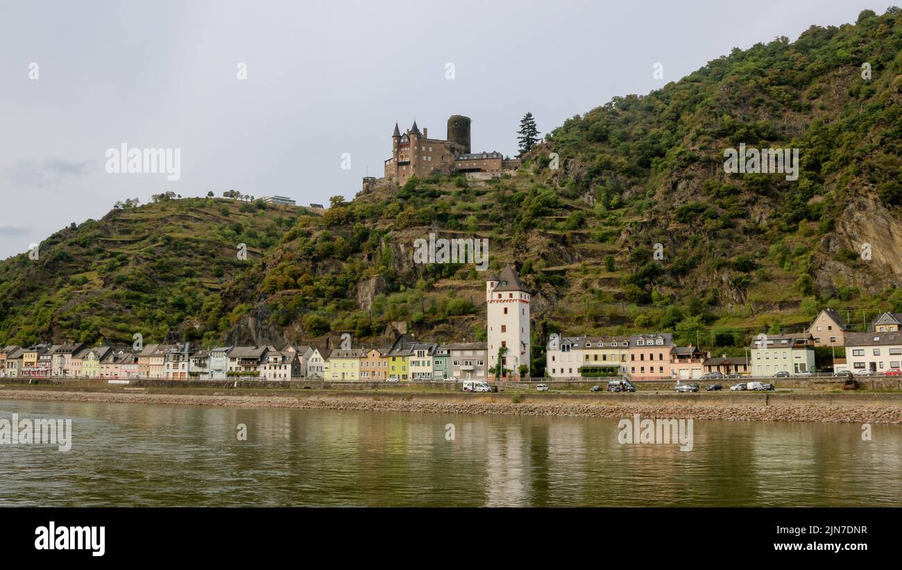 Scenes from the Rhine River, Germany Stock Photo - Alamy