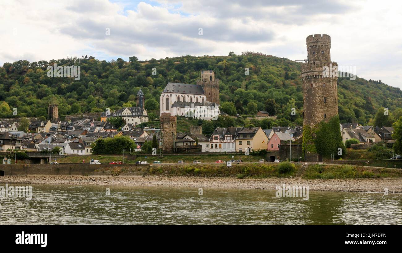 Scenes from the Rhine River, Germany Stock Photo - Alamy