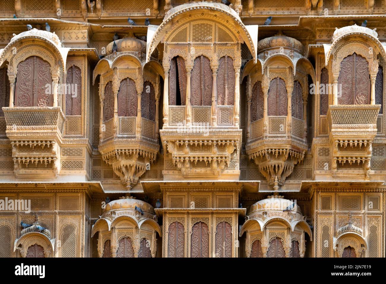 The architecture of the Haveli in Rajasthan, India Stock Photo - Alamy