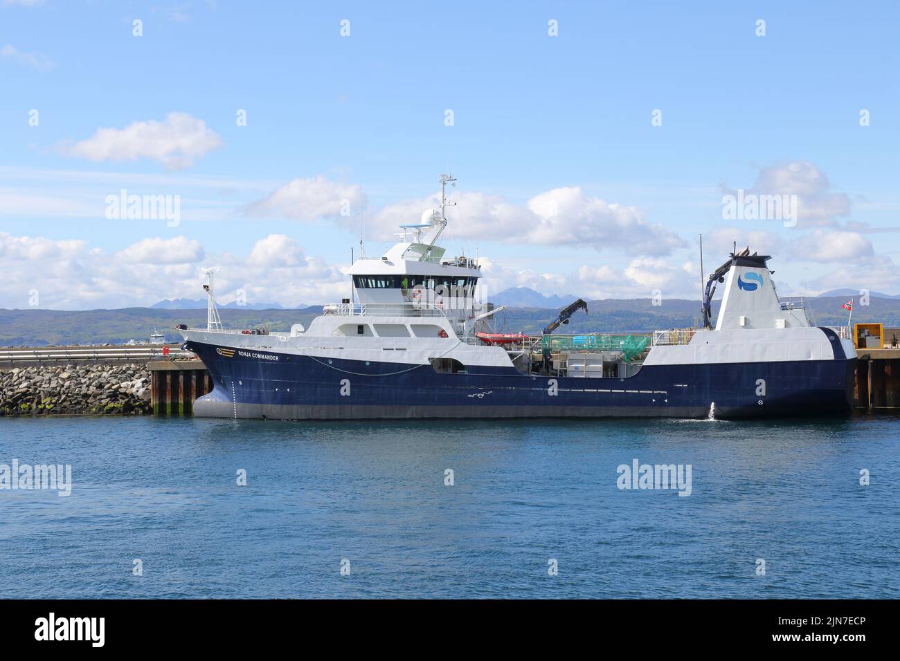 Mallaig harbour,The bustling and thriving port of Mallaig is situated ...