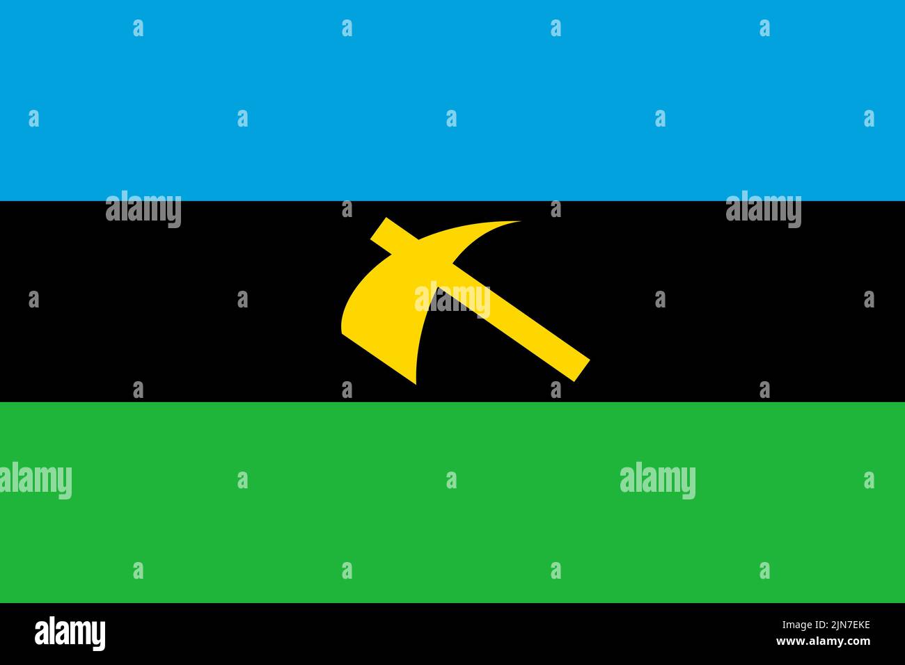 flag of African Arabs Shirazi people. flag representing ethnic group or ...