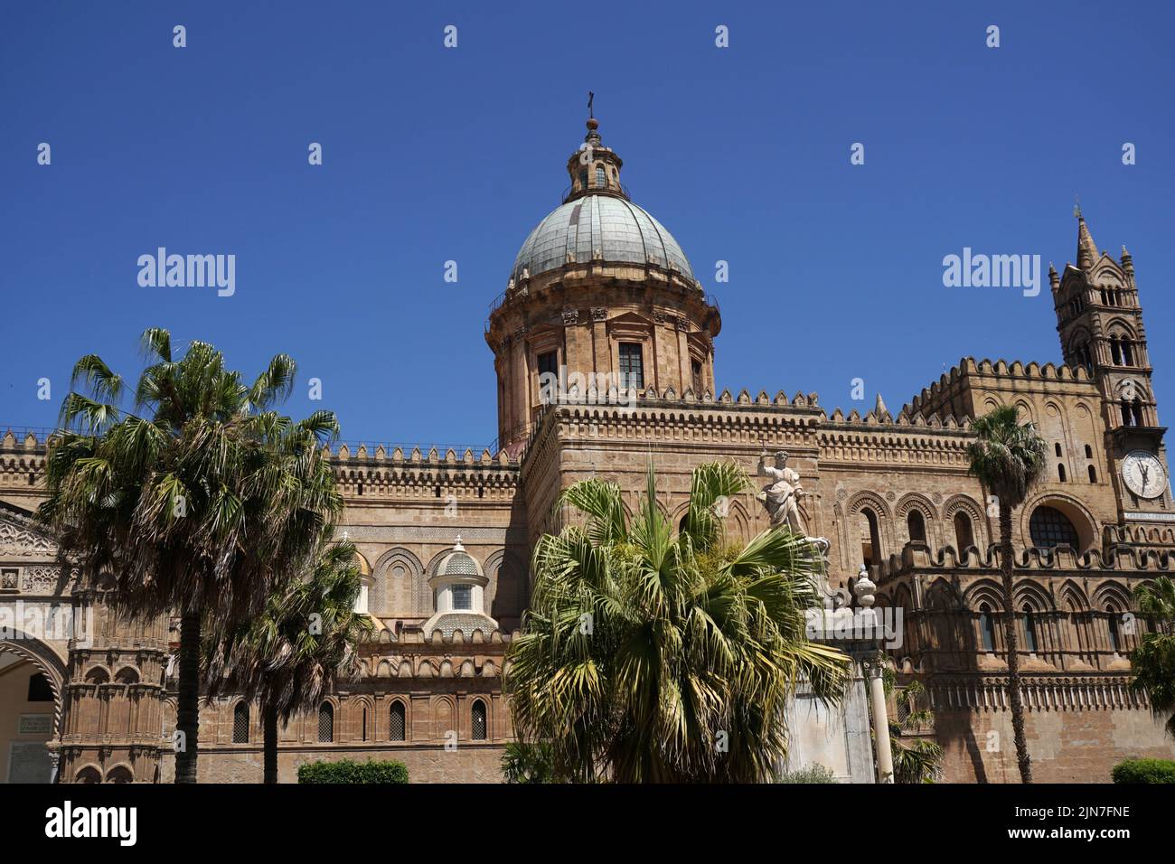 Palermo Cathedral, Cattedrale di Palermo Stock Photo - Alamy