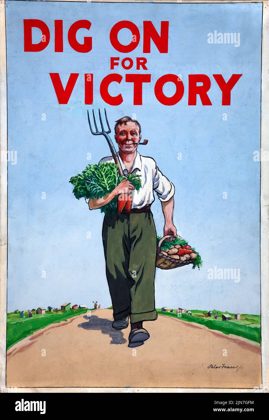 Vintage uk propaganda poster ww2 hi-res stock photography and images ...