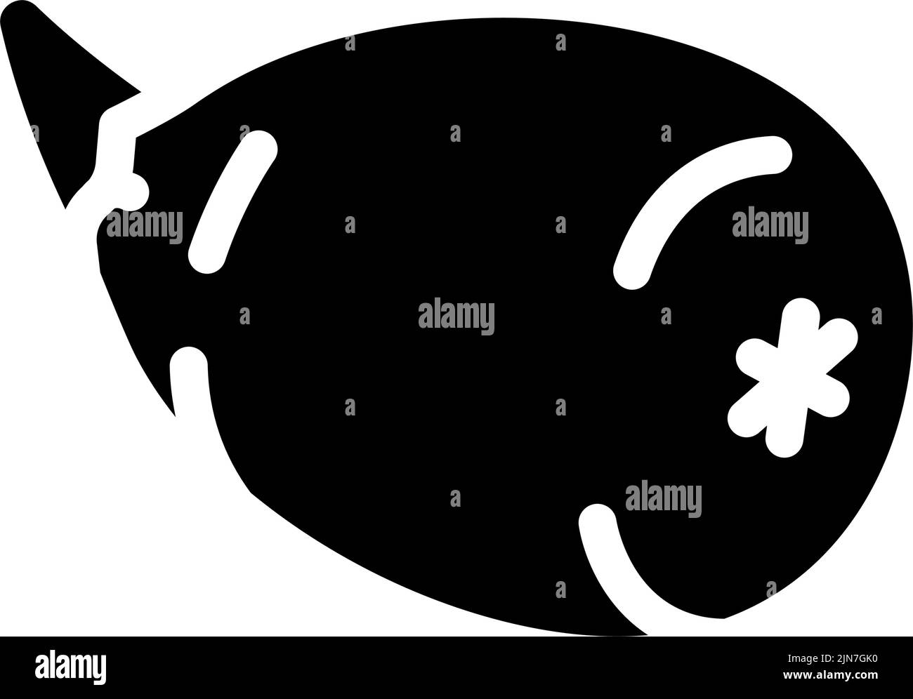 stuffed olive glyph icon vector illustration Stock Vector Image & Art ...