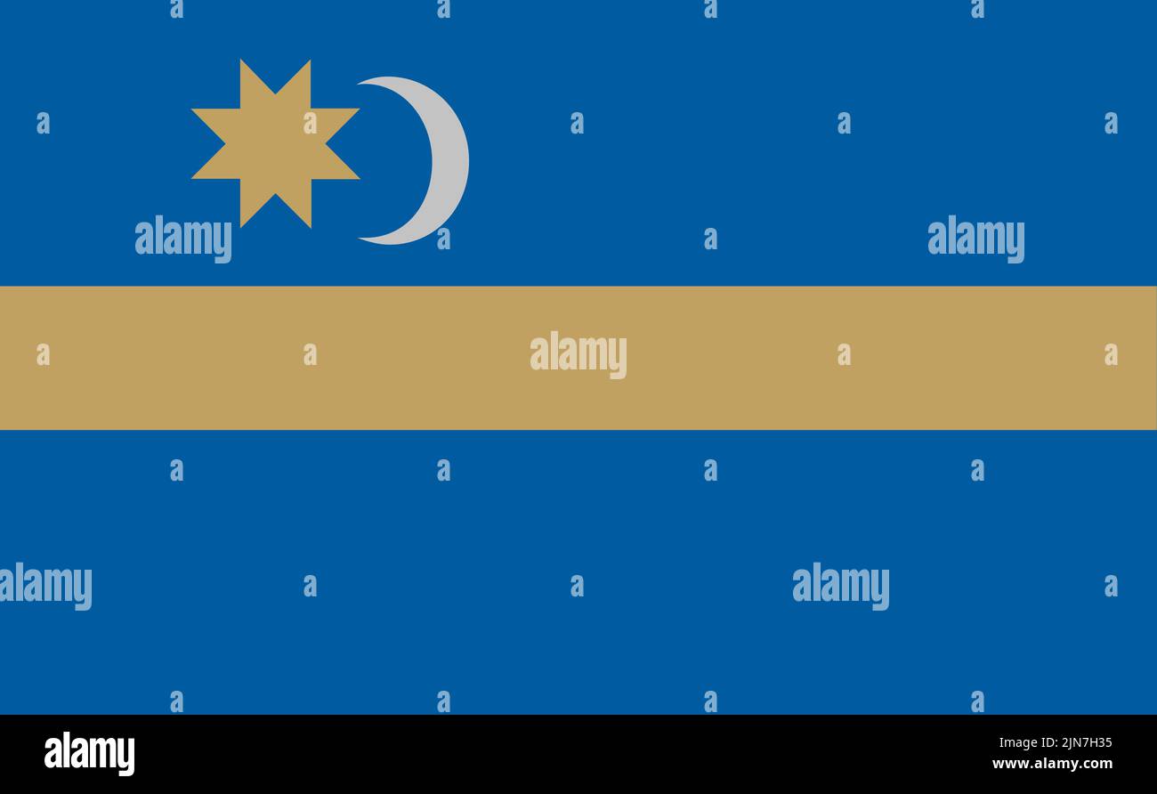 flag of Uralic peoples Szekelys. flag representing ethnic group or ...