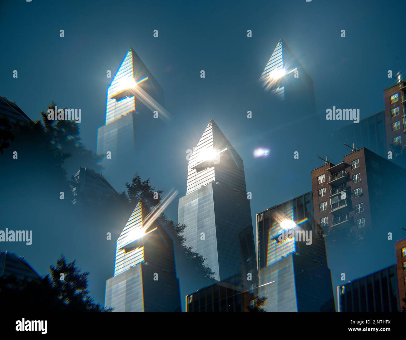 Deck Prism Lighted Base