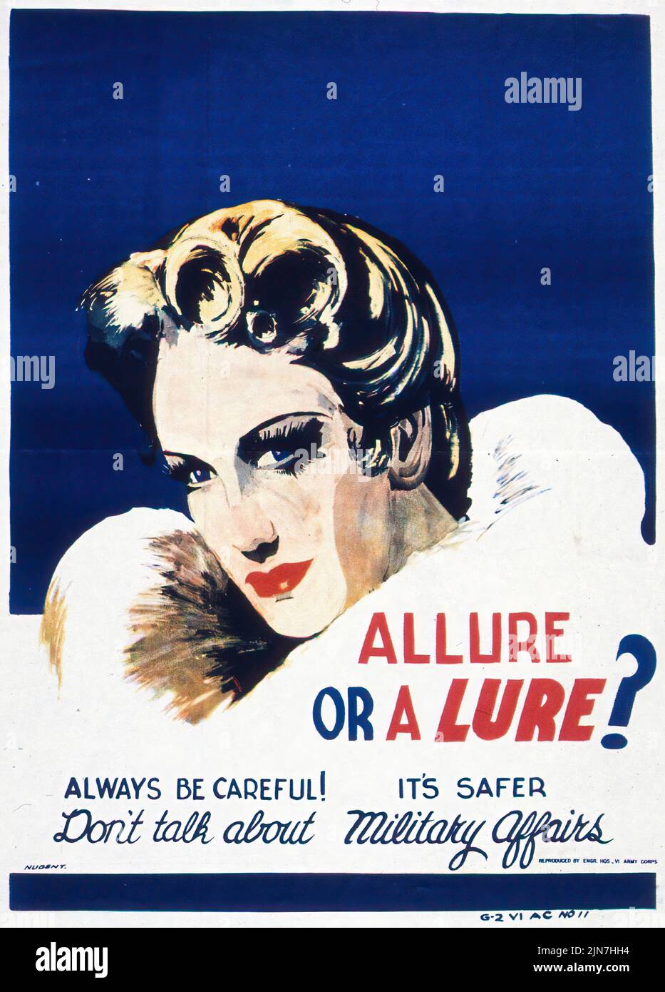 Ww2 1940s american propaganda poster hi-res stock photography and ...
