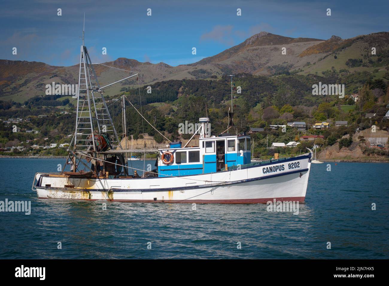 A Look at life in New Zealand: The F.V. Canopus, inshore trawler ...