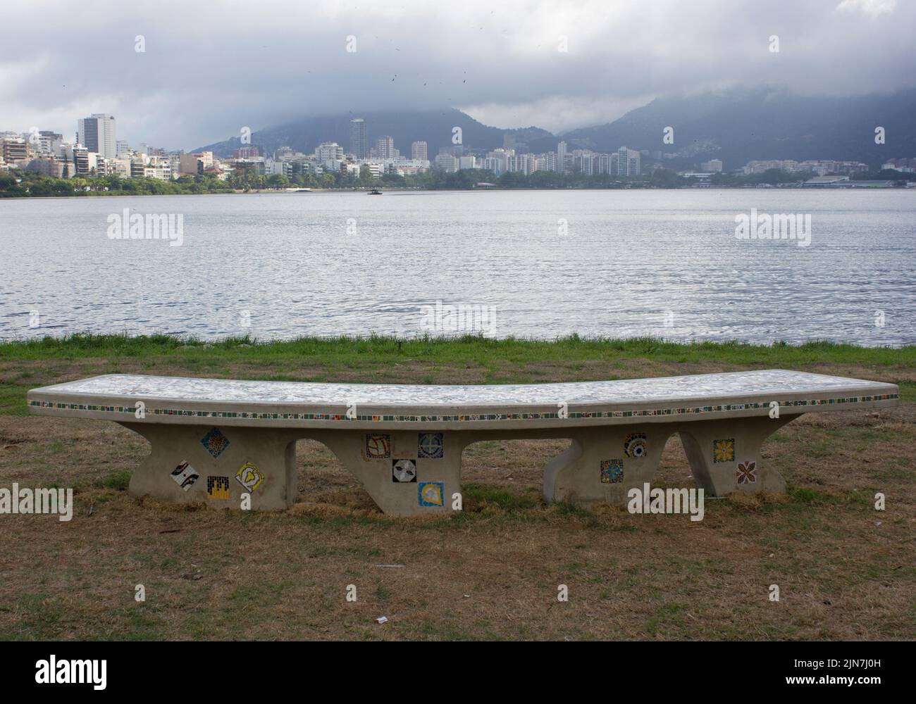 Olympic summer games rodrigo de freitas lagoon hi-res stock photography ...