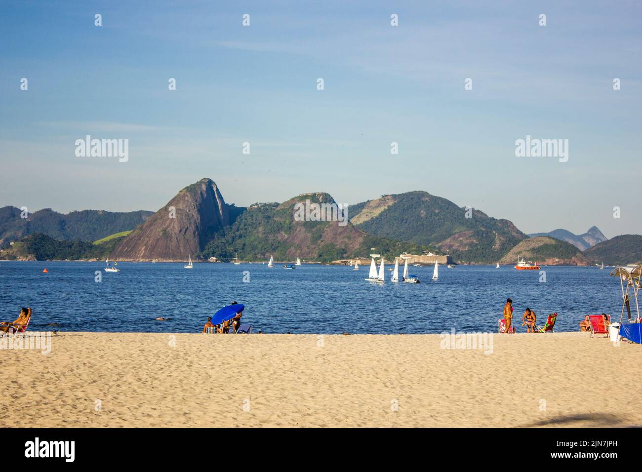 Praia do flamengo beach hi-res stock photography and images - Alamy