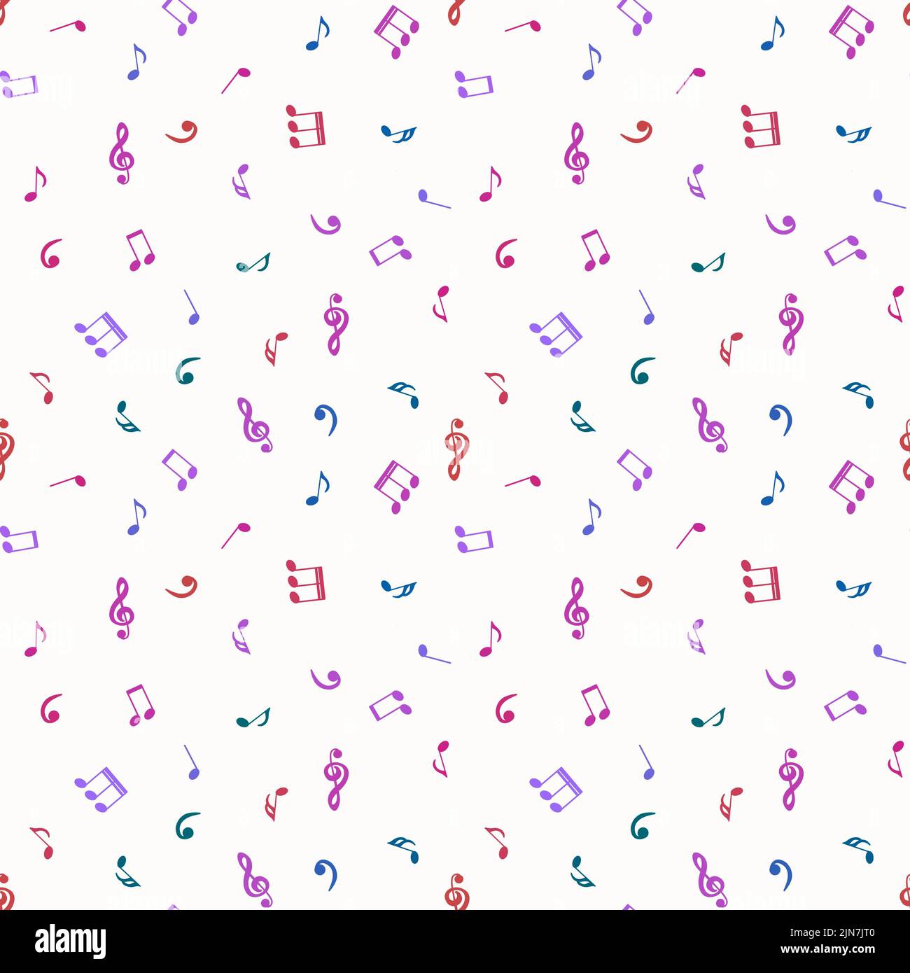 Abstract sign symbols seamless music notes pattern for wrapping paper ...