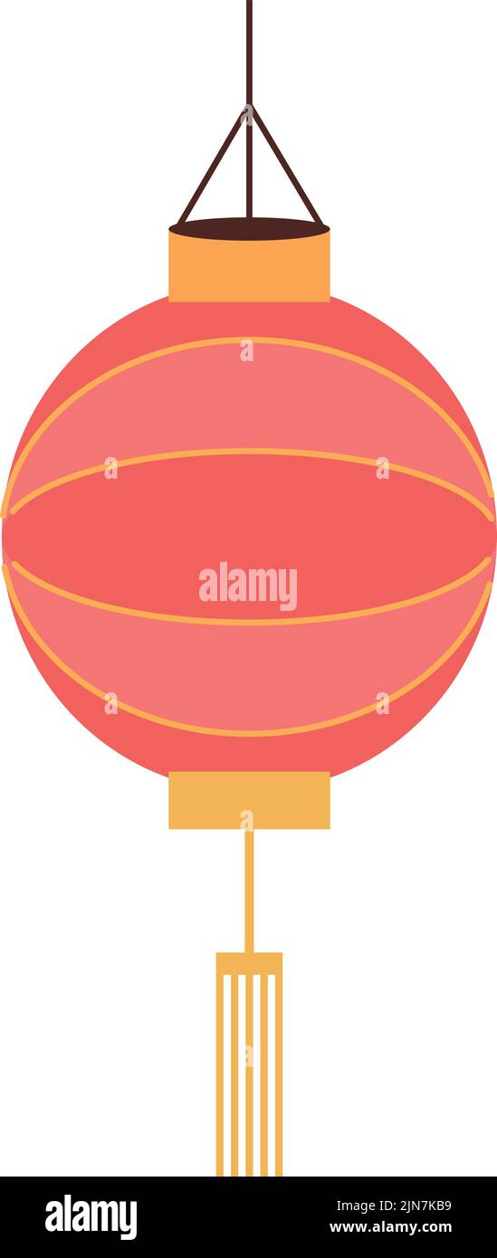 red japanese lamp hanging Stock Vector Image & Art - Alamy