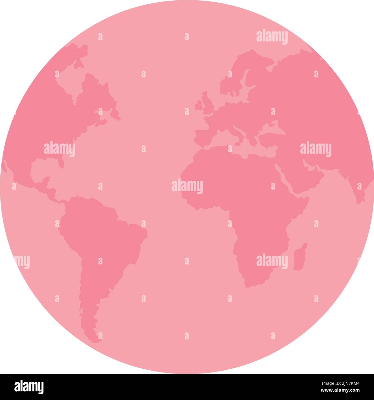 pink world planet earth Stock Vector Image & Art - Alamy