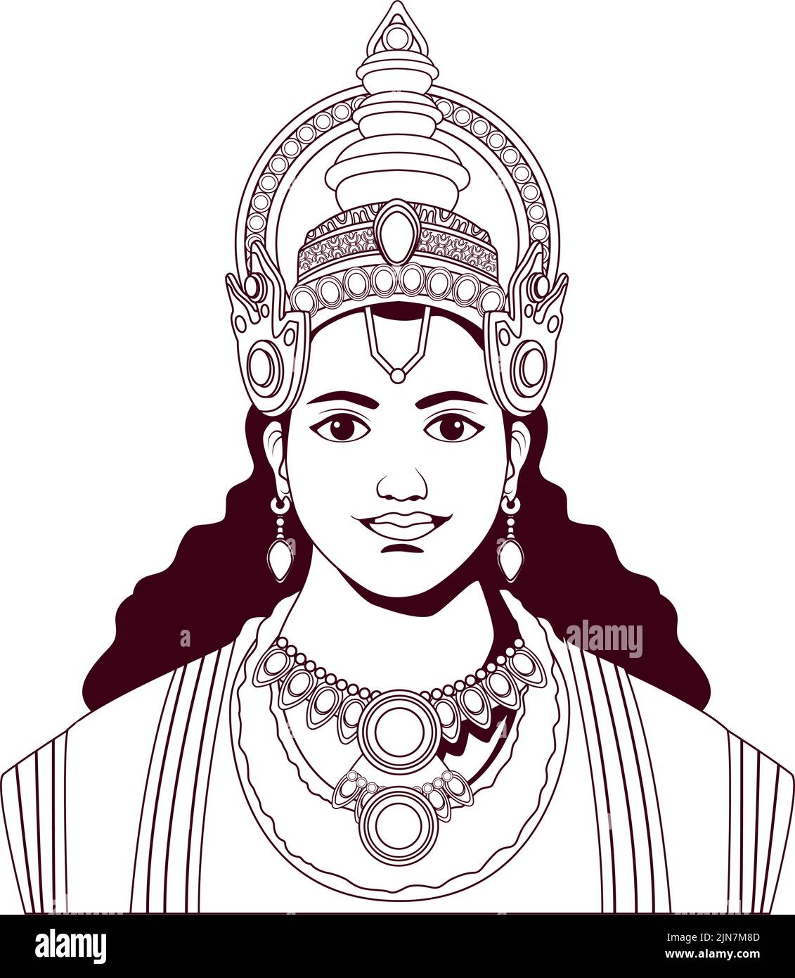 Ram raja Stock Vector Images - Alamy