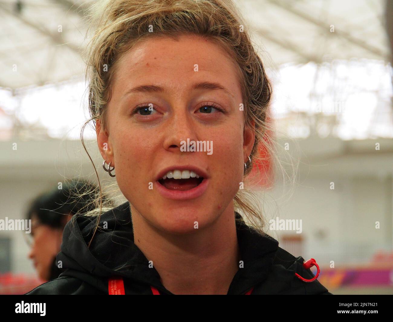 Kelsey Mitchell, Olympic Gold Medallist, from the Canadian Cycling Team ...