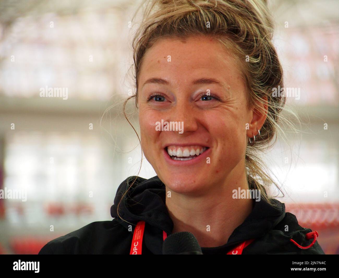 Kelsey Mitchell, Olympic Gold Medallist, from the Canadian Cycling Team ...