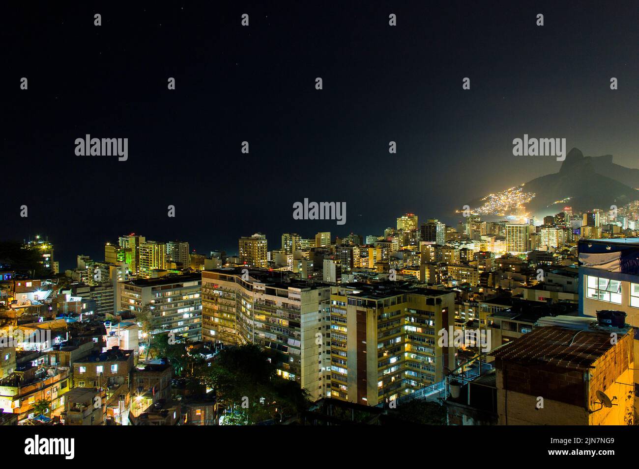 View of Cantagalo Hill in Rio de Janeiro Stock Photo - Alamy