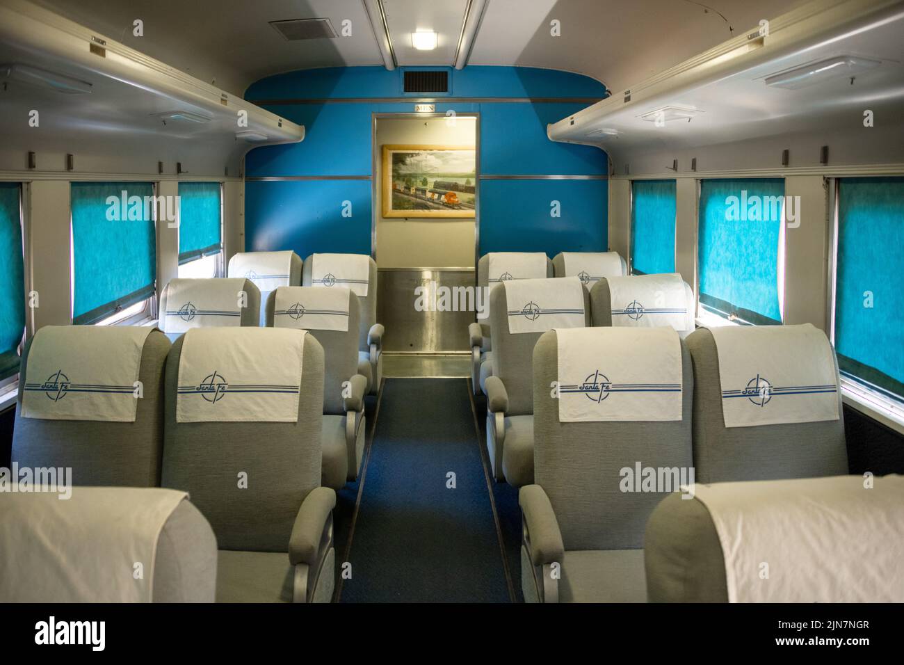 Arizona Railway Museum - Passenger Car - Standard Layout Stock Photo ...