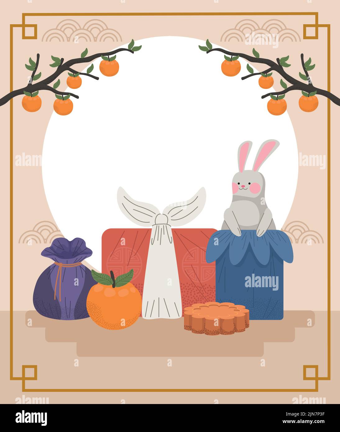 chuseok celebration card Stock Vector Image & Art - Alamy