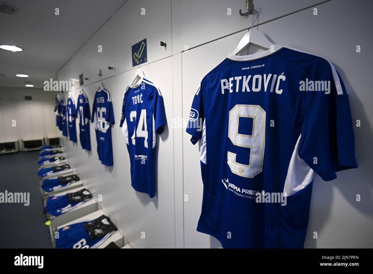 Zagreb, Croatia. 09th Aug, 2022. ZAGREB, CROATIA - AUGUST 09: Dressing ...