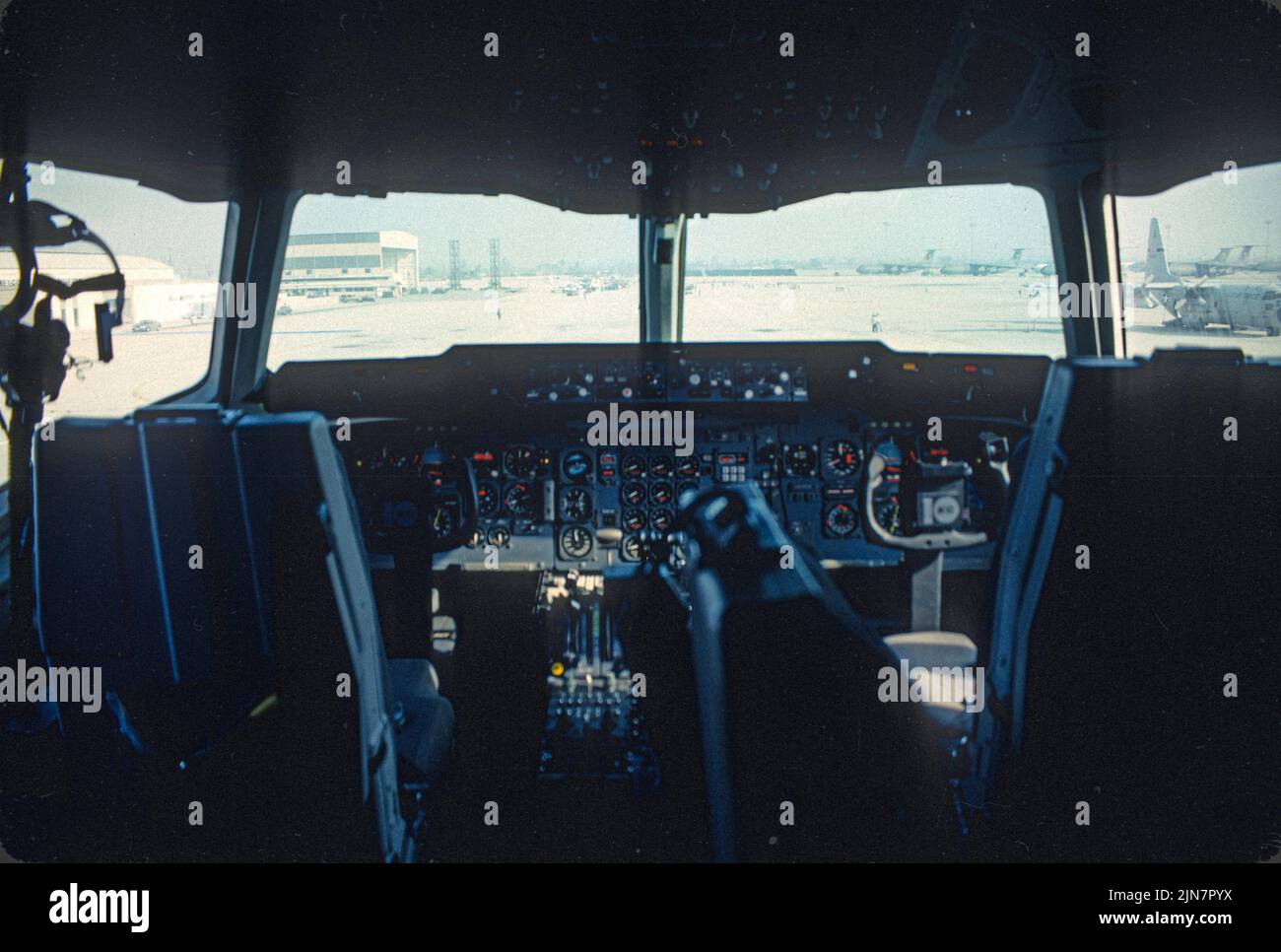 Grumman C-2A Cockpit Stock Photo - Alamy