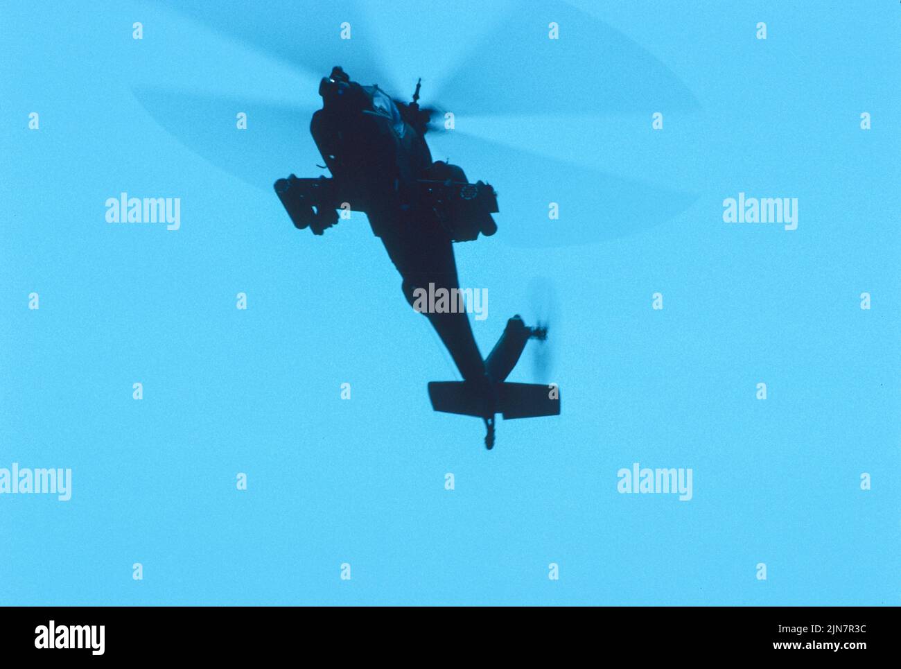 United States Army AH-64 Apache helicopter Stock Photo - Alamy