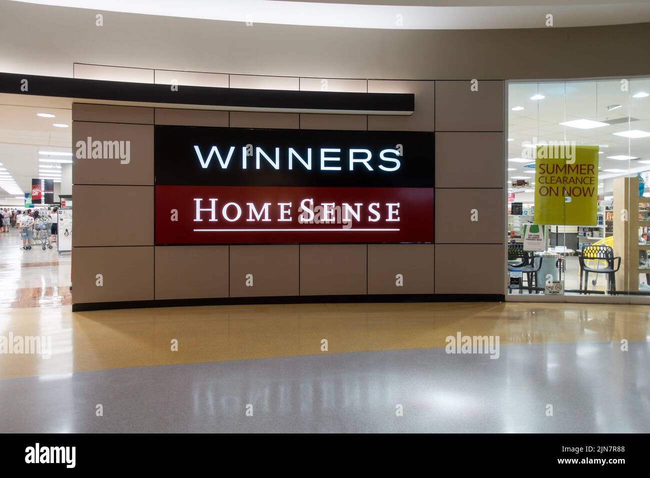 Winners Homesense Store in Metrotown Mall Burnaby, BC Canada Stock ...