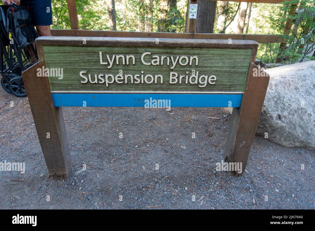 Lynn Canyon Suspension Bridge Stock Photo - Alamy