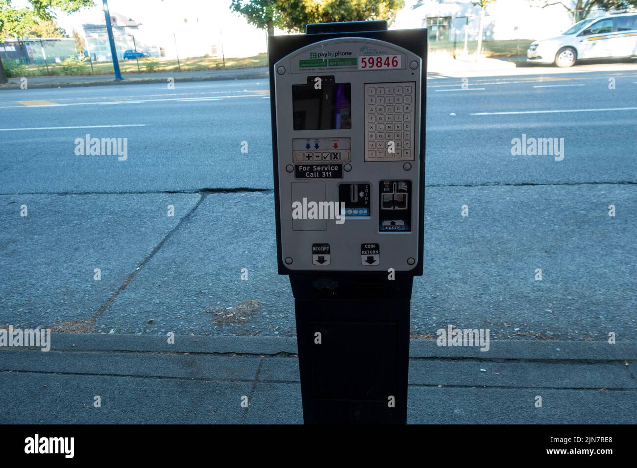 Old Public Parking Meter Stock Photo - Alamy