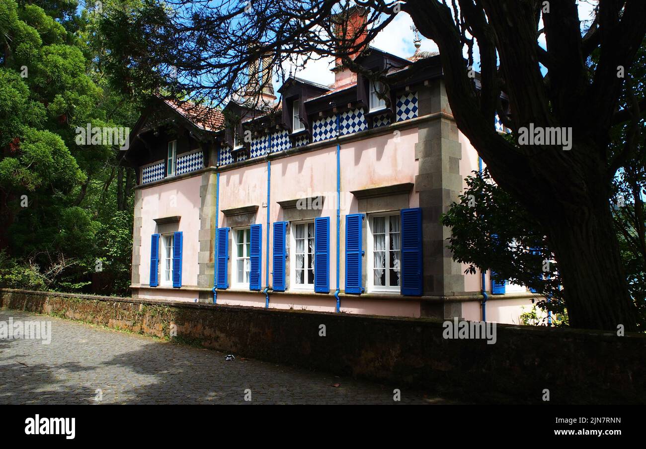 Casa da Lagoa, Lake House, mid 19th-century manor house overlooking the ...